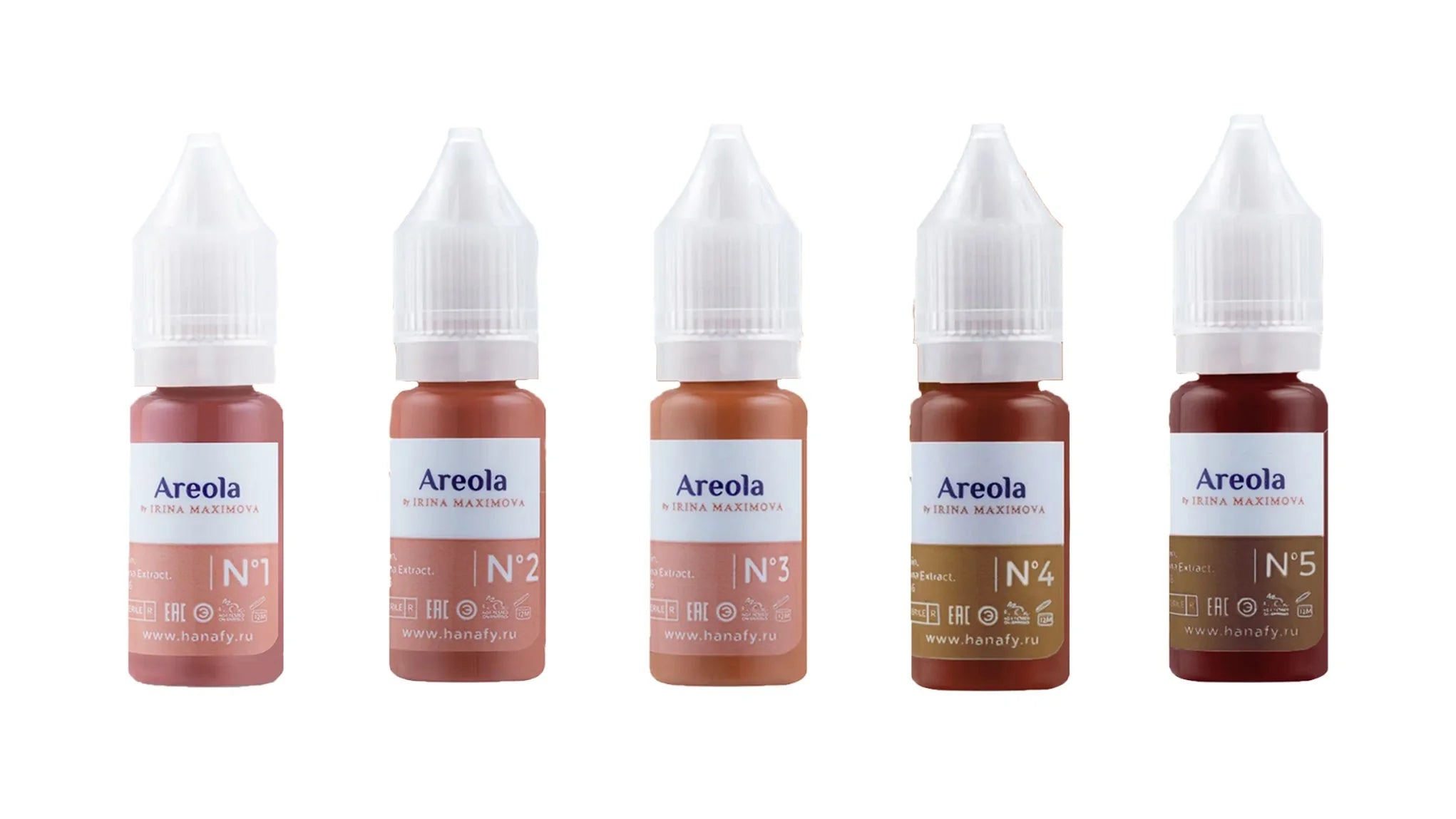 Areola Pigments – Hanafy Colour Pigment EG